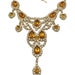 Massive Vintage DOMINIQUE Dominic DOM Detoro Rhinestone Bib Necklace ...