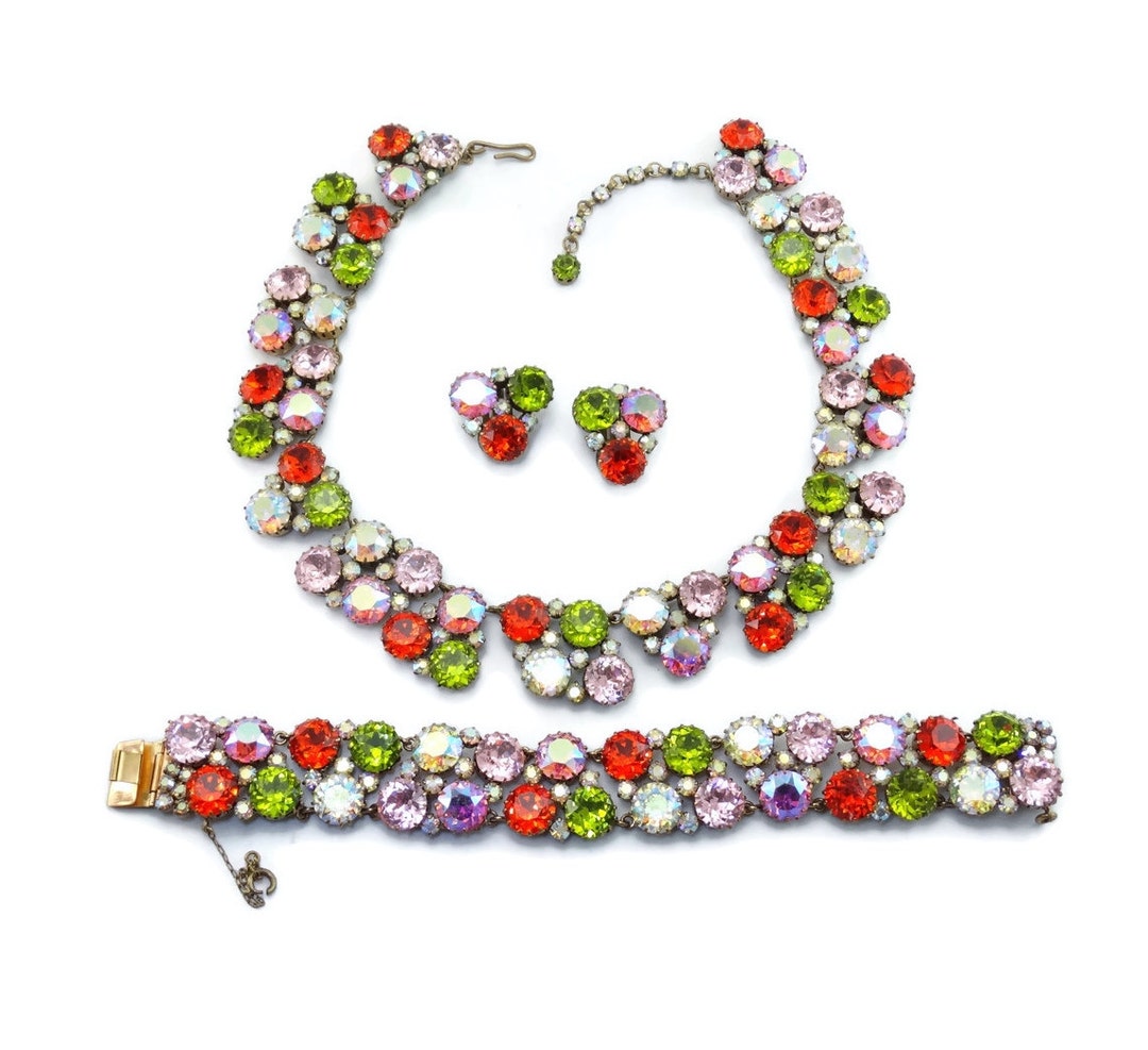 CIS Countess Cissy Zoltowska RARE Vintage Signed Austria AB Crystal ...