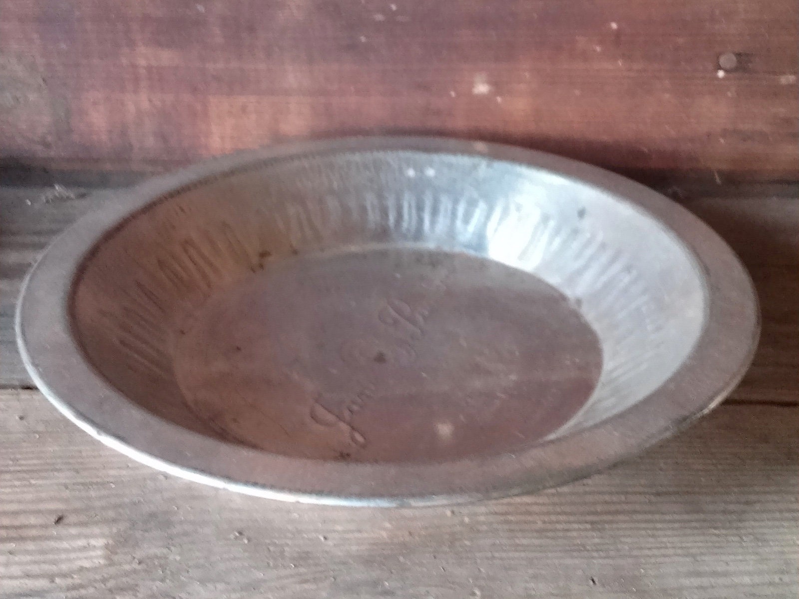 Vintage Jane Parker Pie Pan Vintage Eight 8 Inch Pie Pan | Etsy
