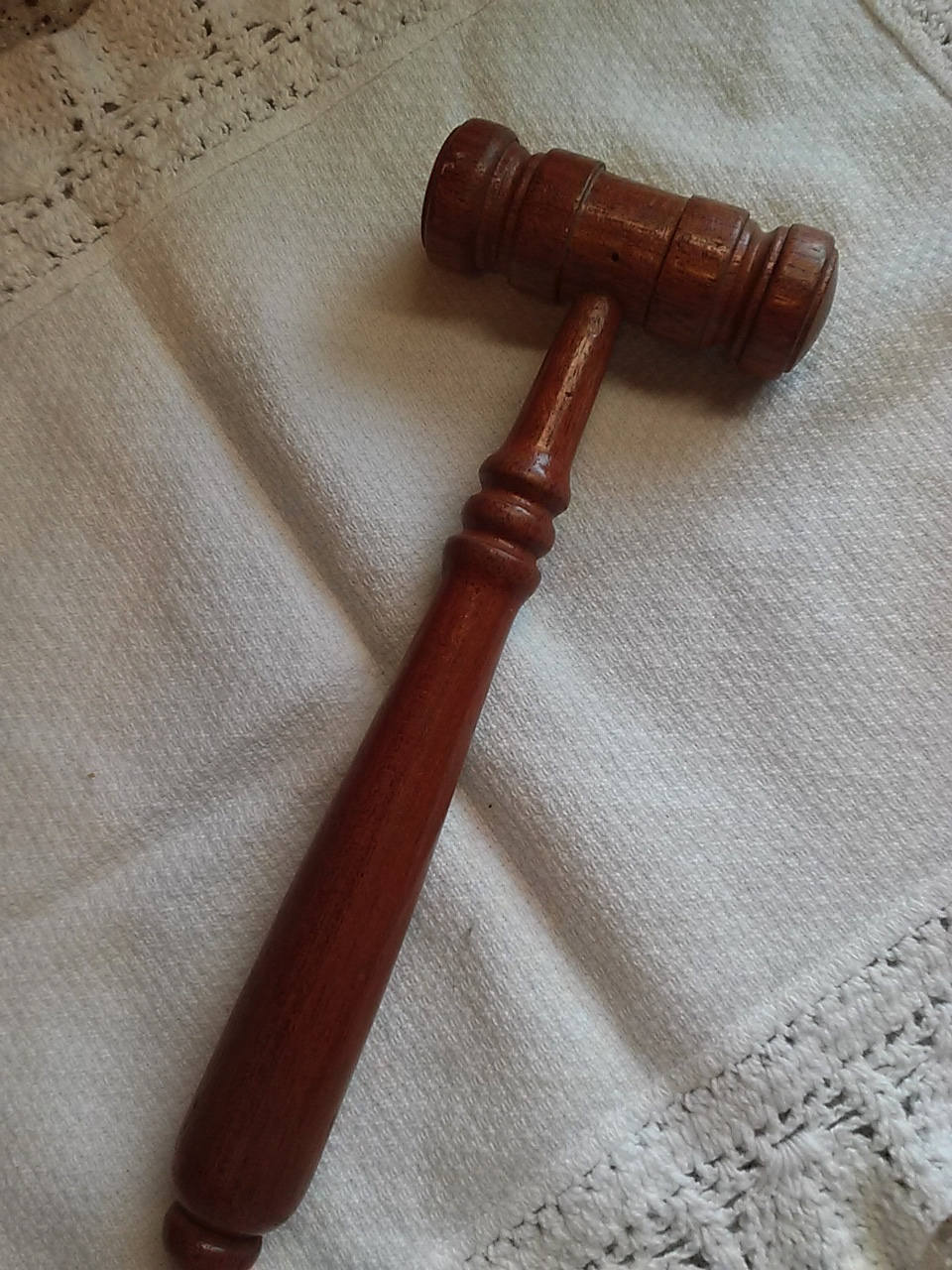Vintage Solid Turned Wood Gavel Meeting Gavel Order in the | Etsy
