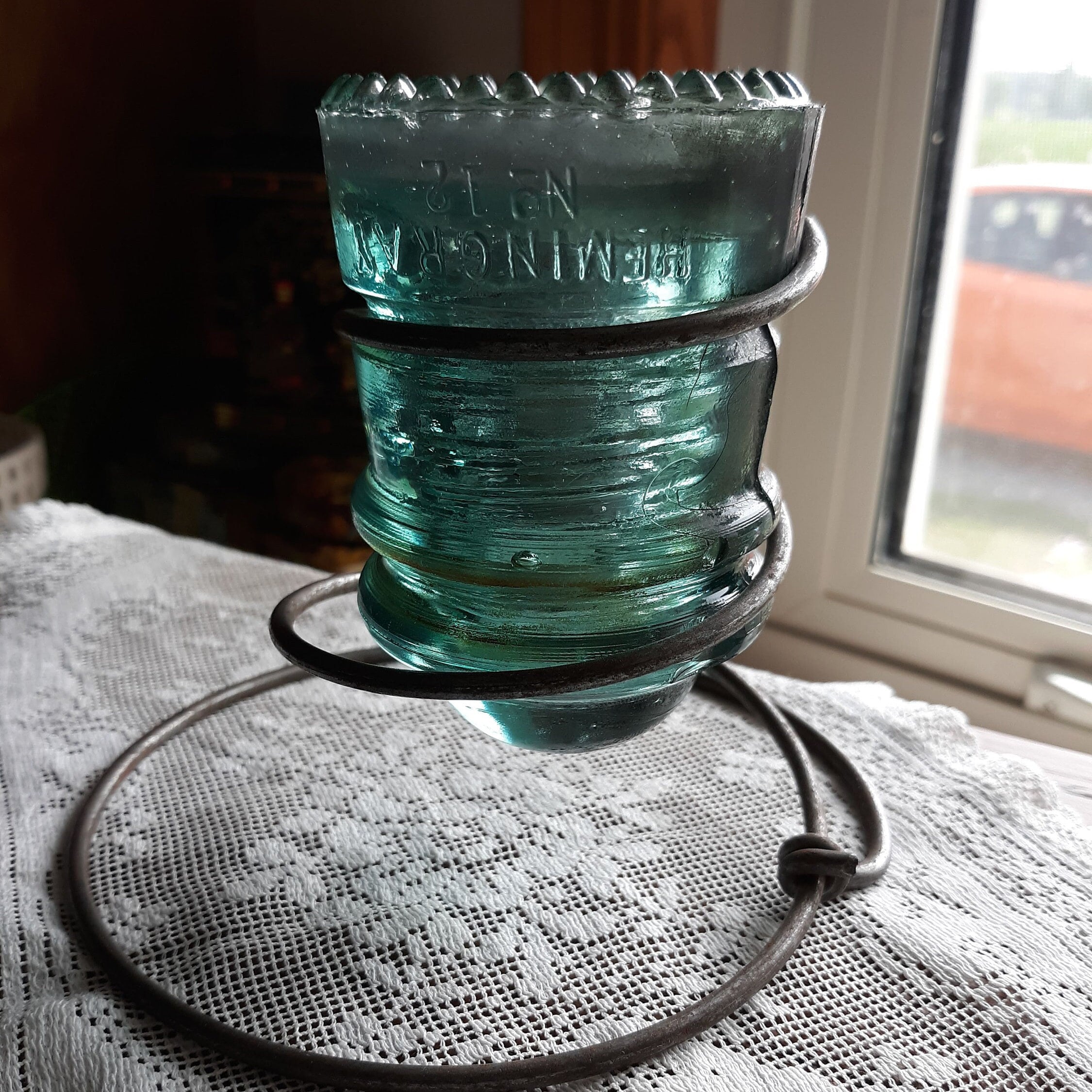 Glass Insulators Repurposed