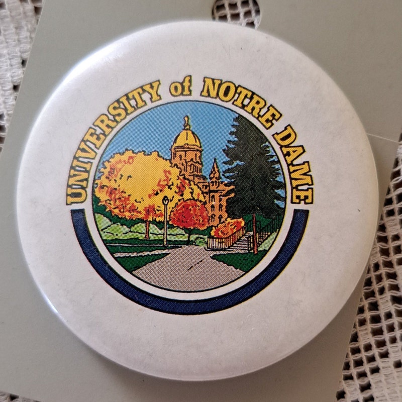 Notre Dame Pin - Etsy