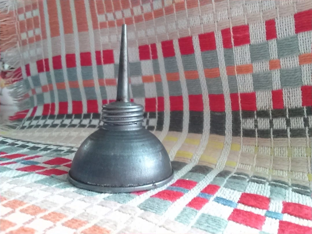 Vintage Thumb Oiler Tiny Vintage Thumb Oiler Vintage Oil Can Industrial ...