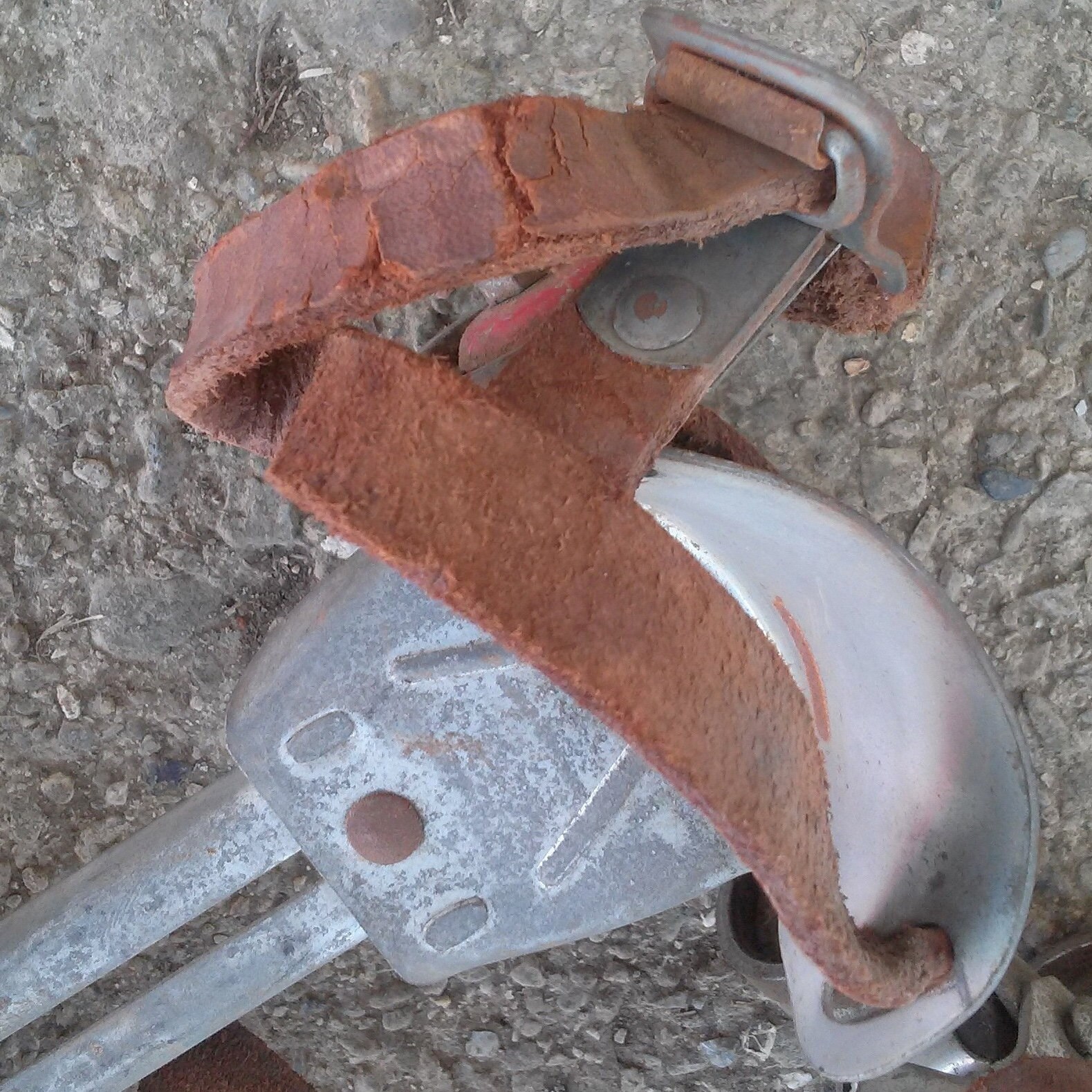 Vintage Wards Speedline Metal Roller Skates Rusty Strap-On | Etsy