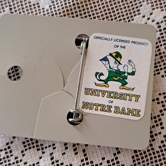 Rare University of Notre Dame Badge/Pin Fighting Iris… - Gem