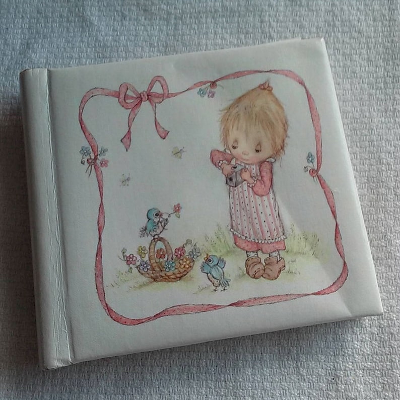 Vintage Betsy Clark Square Photo Album Holds 20 Photos Vintage - Etsy