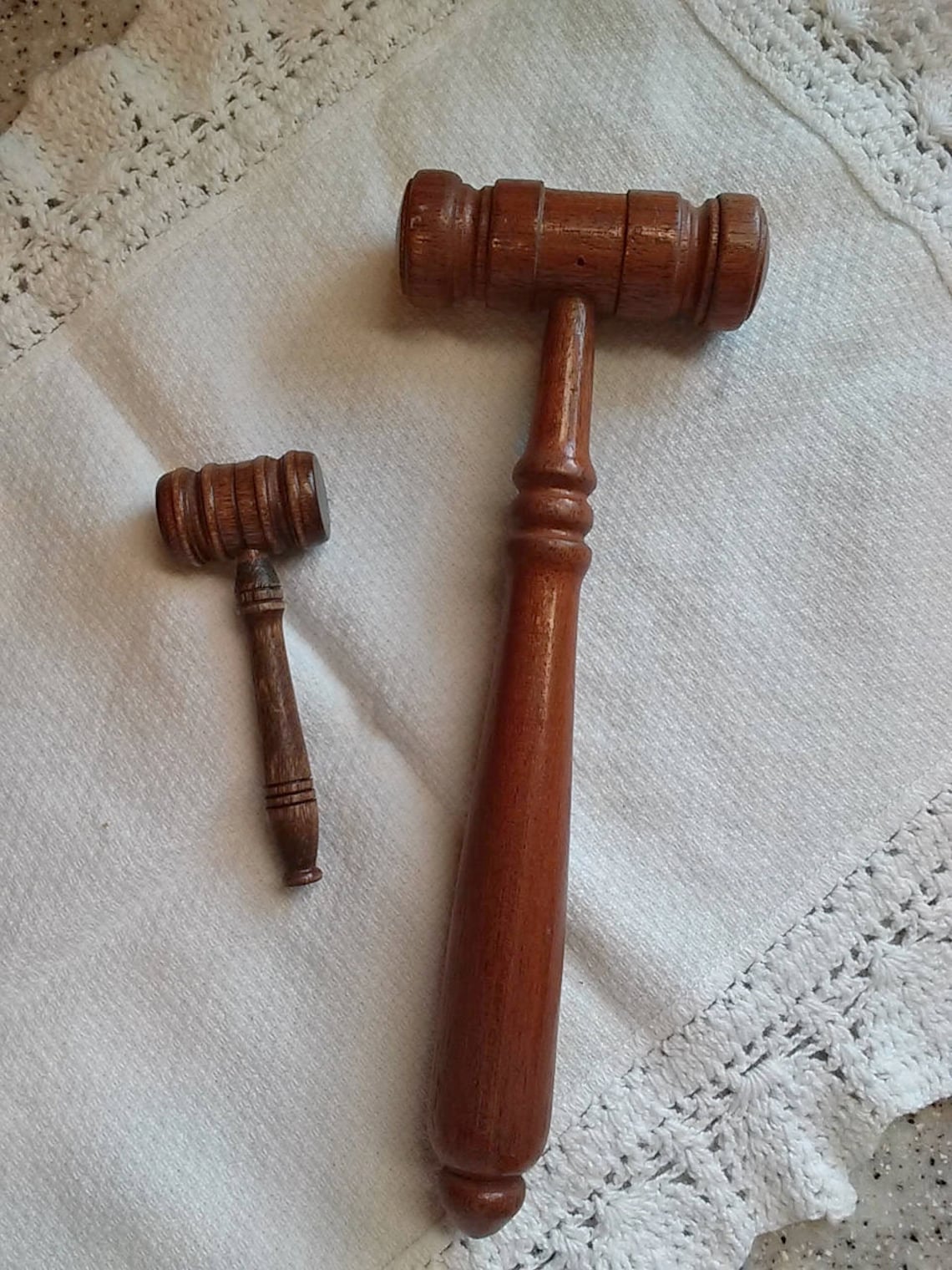Vintage Solid Turned Wood Gavel Meeting Gavel Order in the - Etsy.de