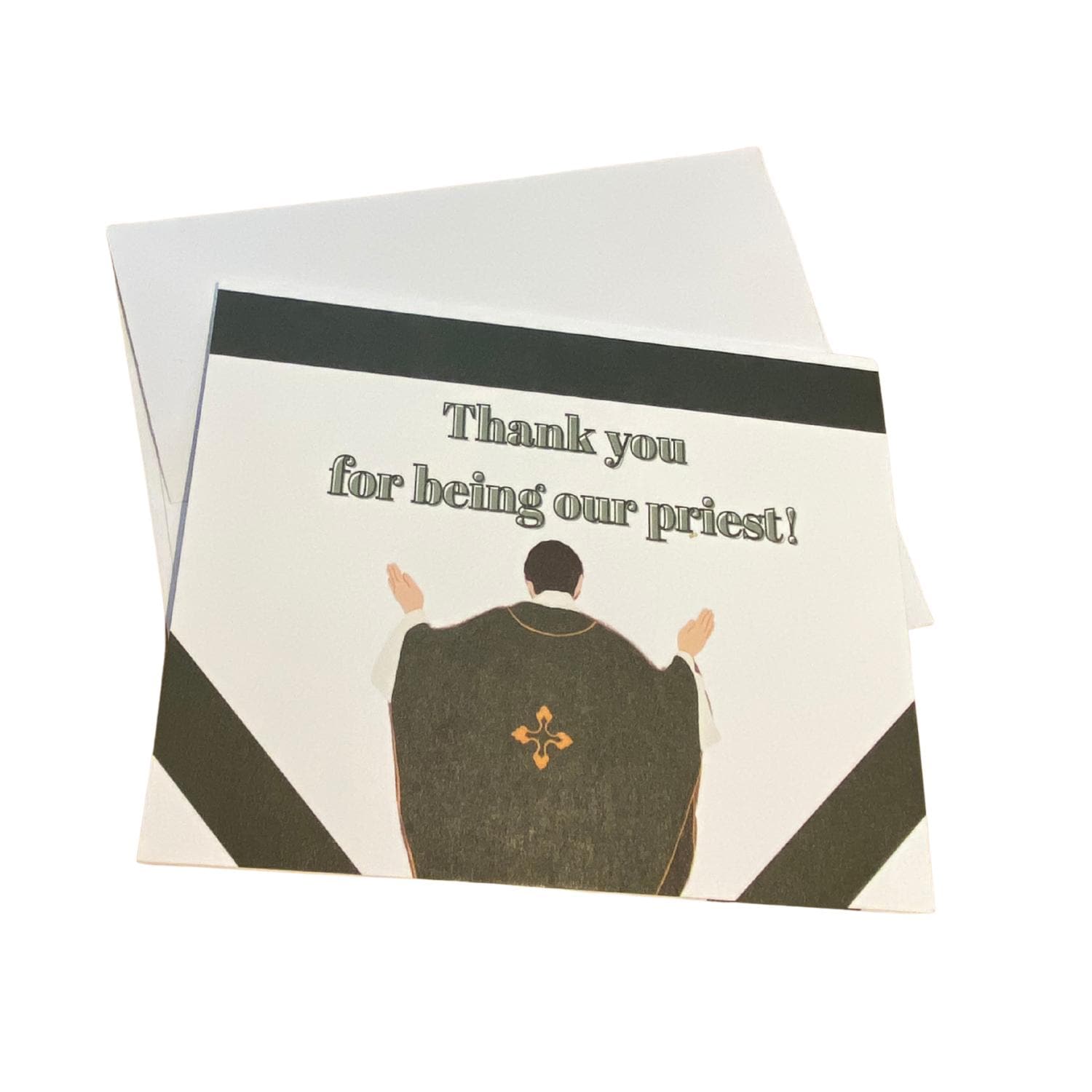 Priest Thank You Card - Etsy