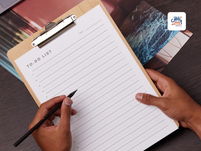 Digital Daily Work From Home to Do List Daily Planner Printable Task ...