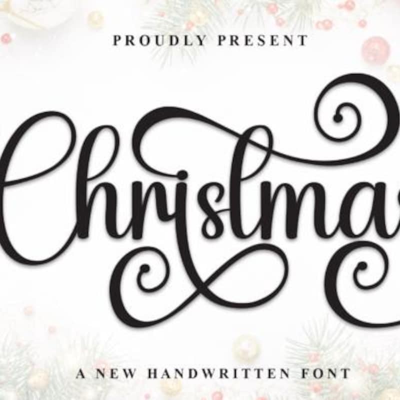 Wonderful Winter Font - Etsy