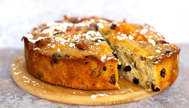 Fruitcake Italian Brandy Almond Orange Holiday Pound Cake - Etsy