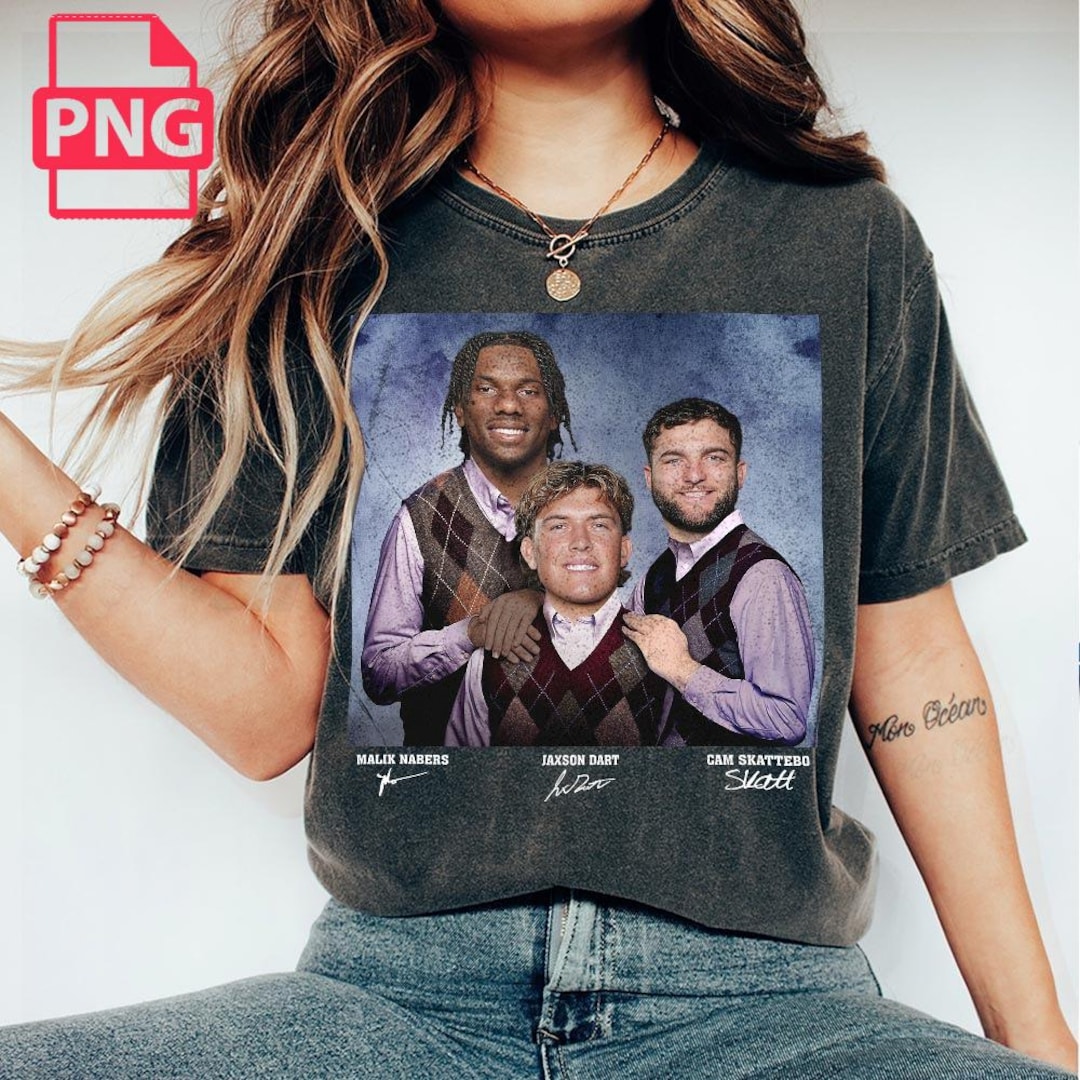 File PNG Jaxson Dart Cam Skattebo Malik Nabers Football Shirt, New York ...