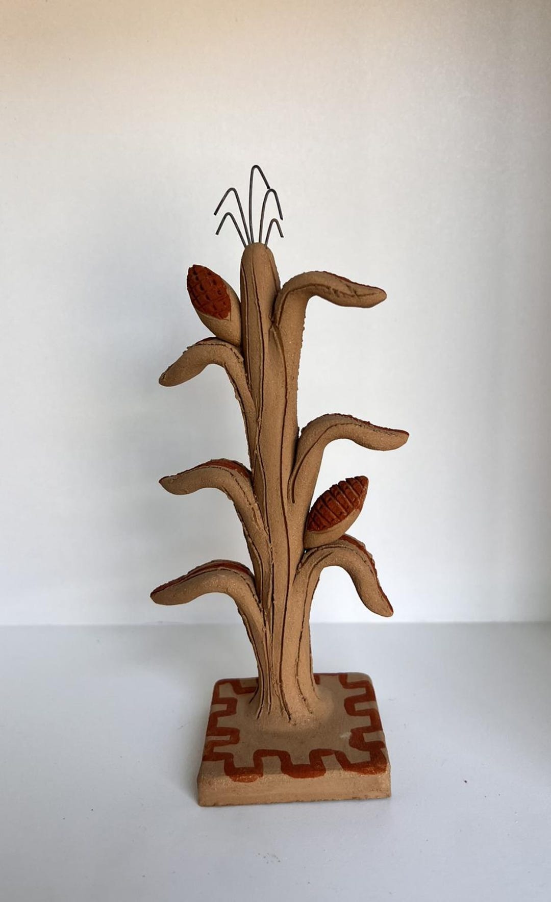 Corn Stalk Sculpture V2345 - Etsy