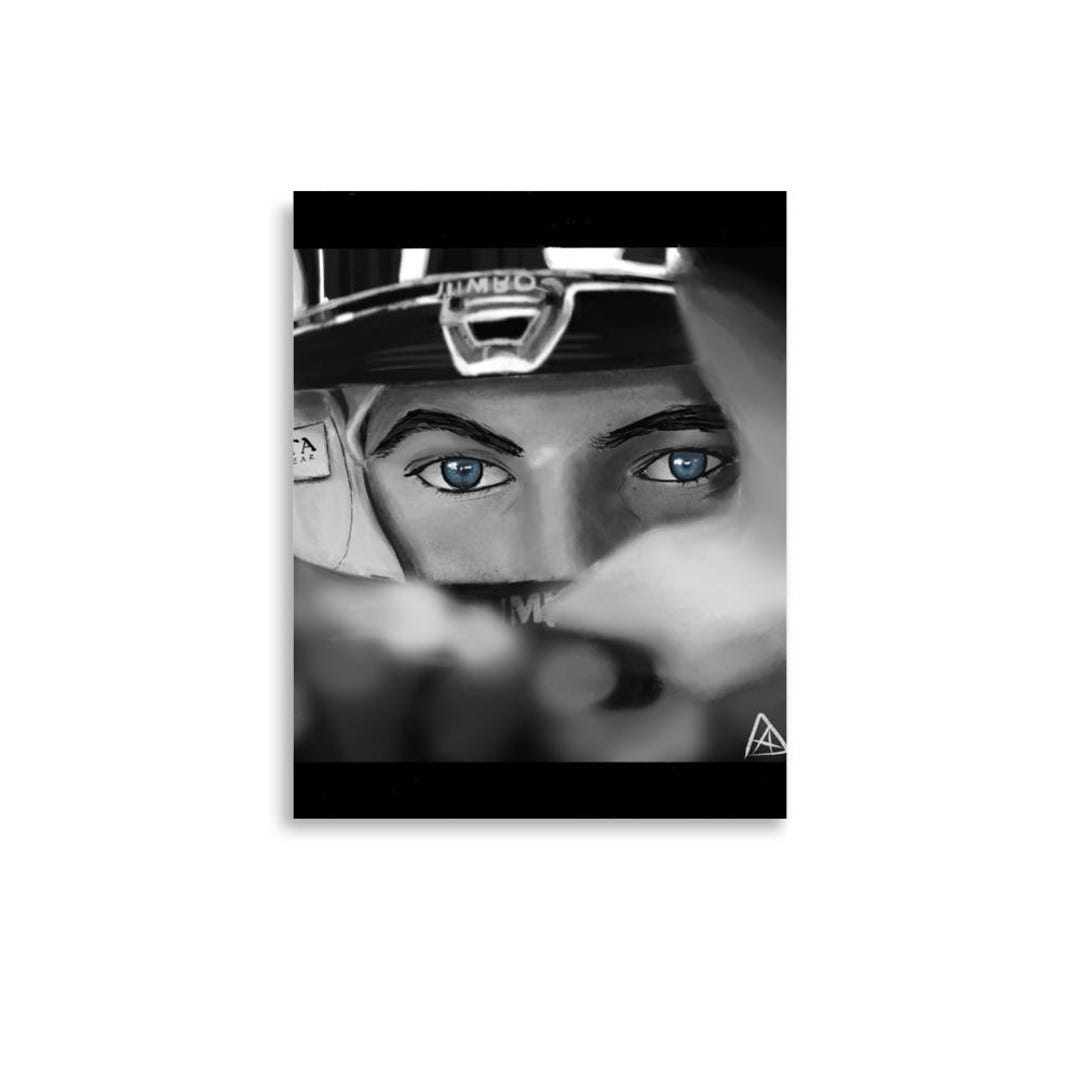 Blue Eyes - Max Verstappen - Etsy