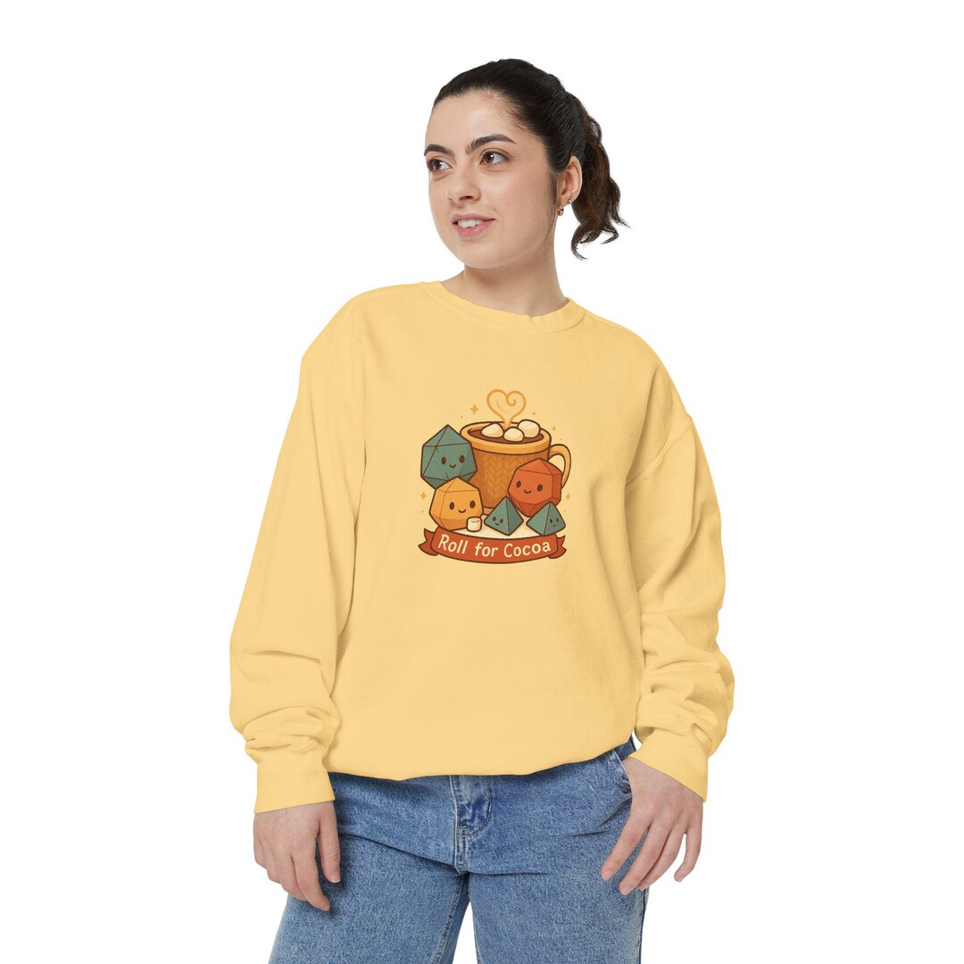 Cute DND Unisex Sweatshirt, Dungeons and Dragons Jumper, Cozy D&D ...