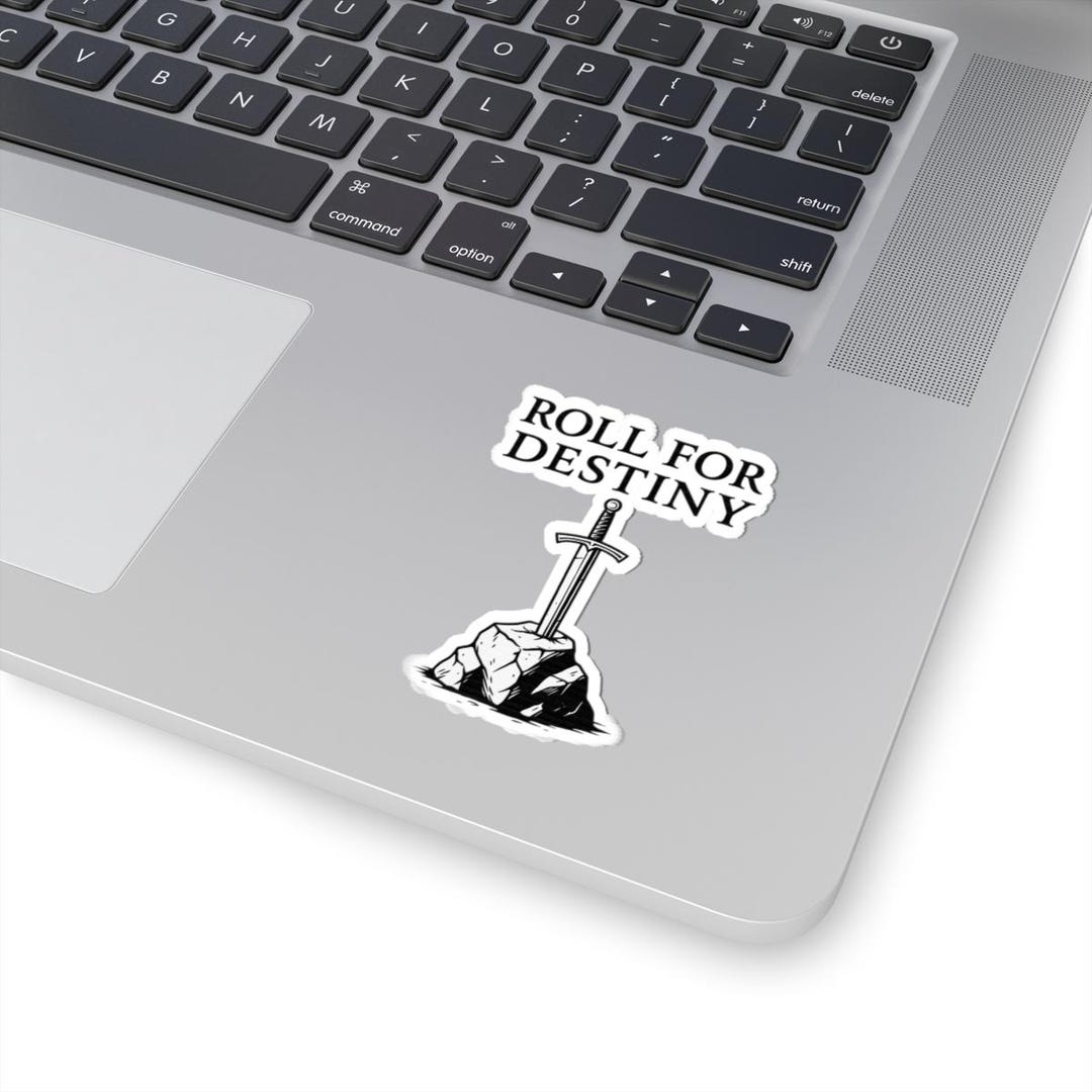 Roll for Destiny Sticker: D&D Gamer Decal - Etsy