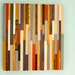 Wood Wall Art Sculpture 3D Abstract Wood Sculpture Reclaimed - Etsy