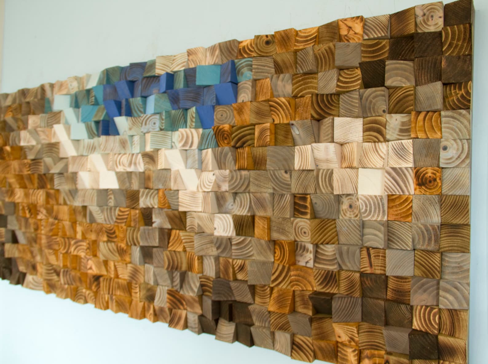 Nordic Wood Wall Art 3D Wall Art Decor Scandinavian Wood | Etsy Sweden