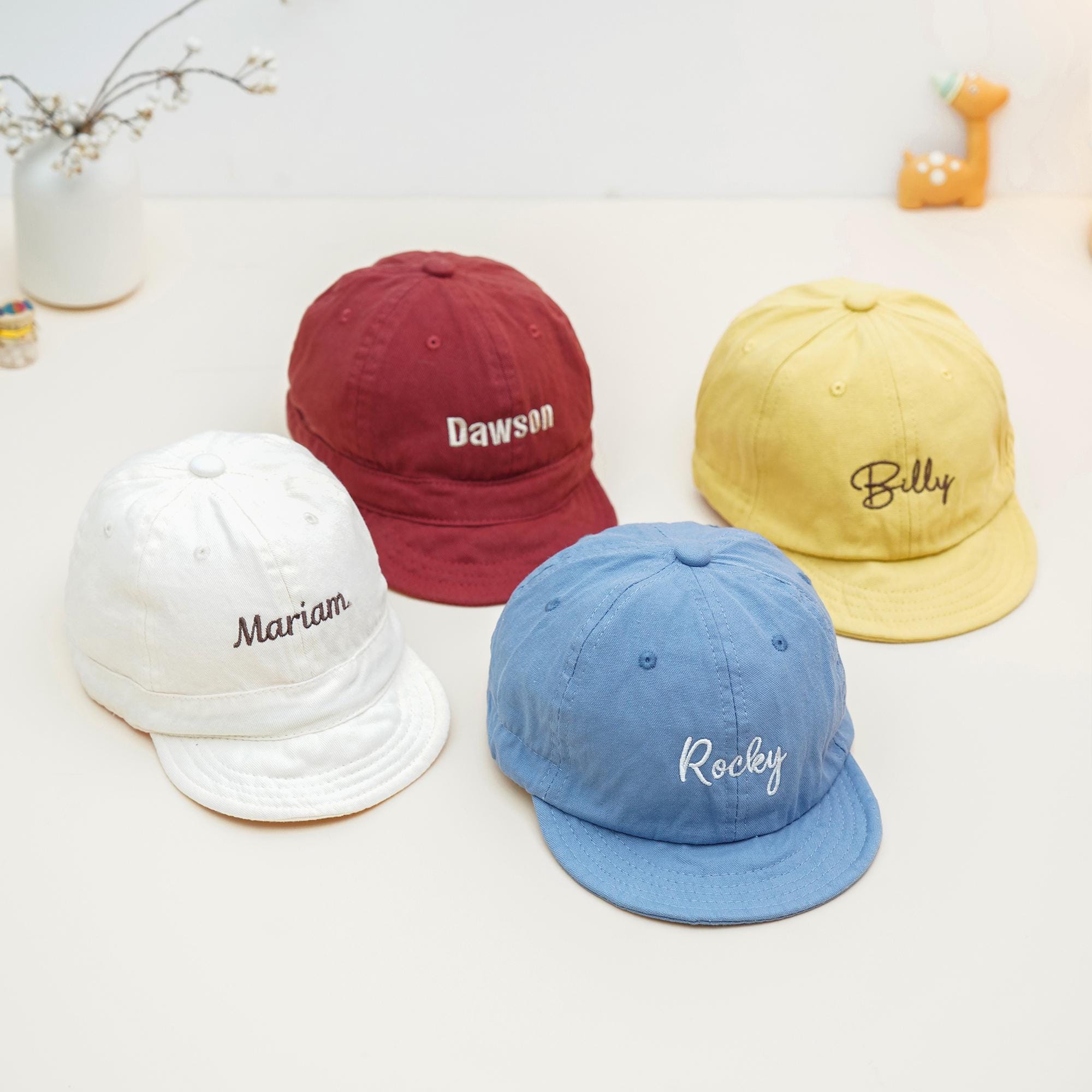 Personalized Kid Baseball Cap,custom Embroidered Kids Hat,soft Cotton ...