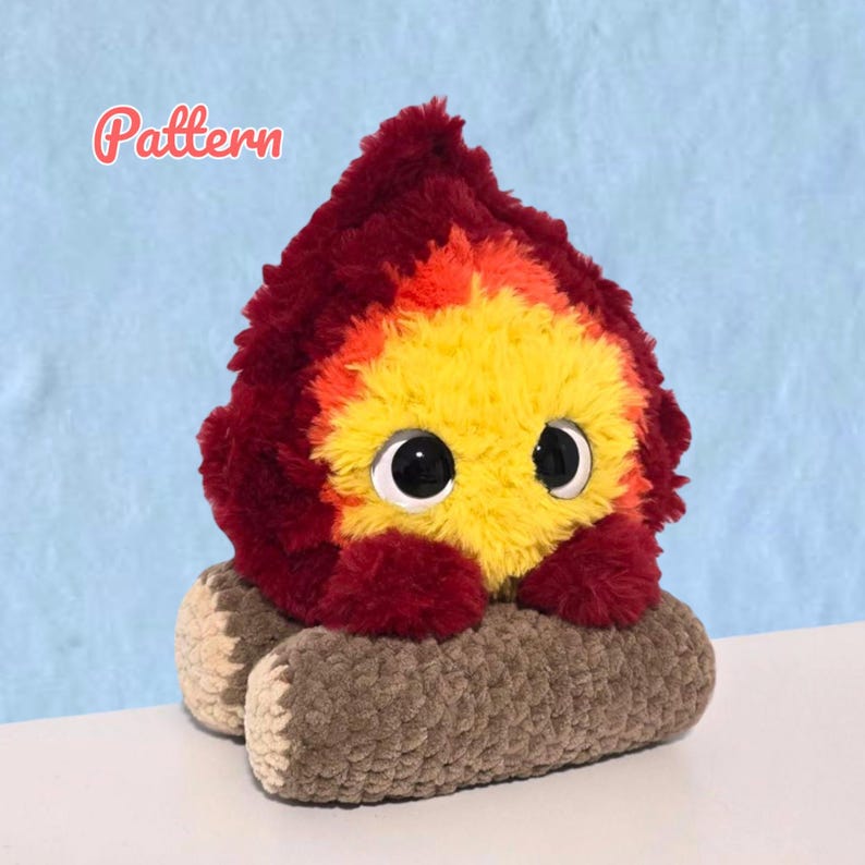 Big Fire Demon Crochet Pattern - Etsy