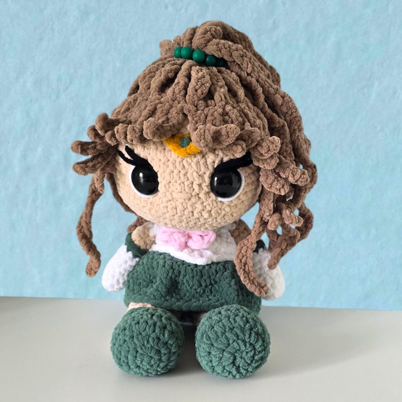 Sailor Jupiter Warrior Crochet Pattern - Etsy