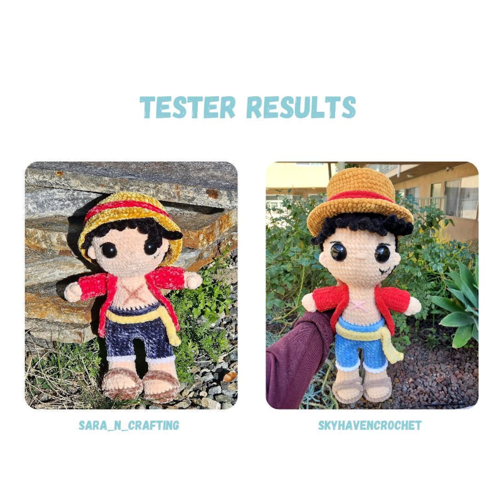 Anime Pirate Crochet Pattern - Etsy