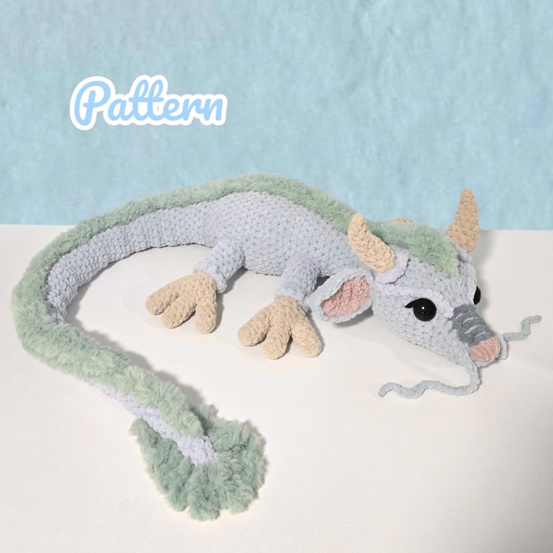 Crochet Water Dragon - Etsy