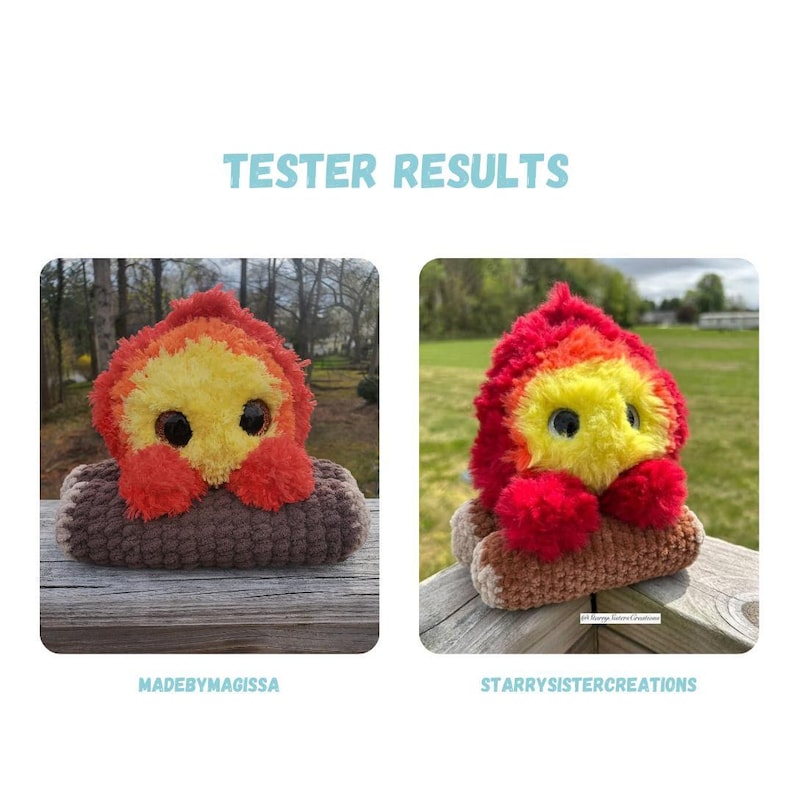 Big Fire Demon Crochet Pattern - Etsy
