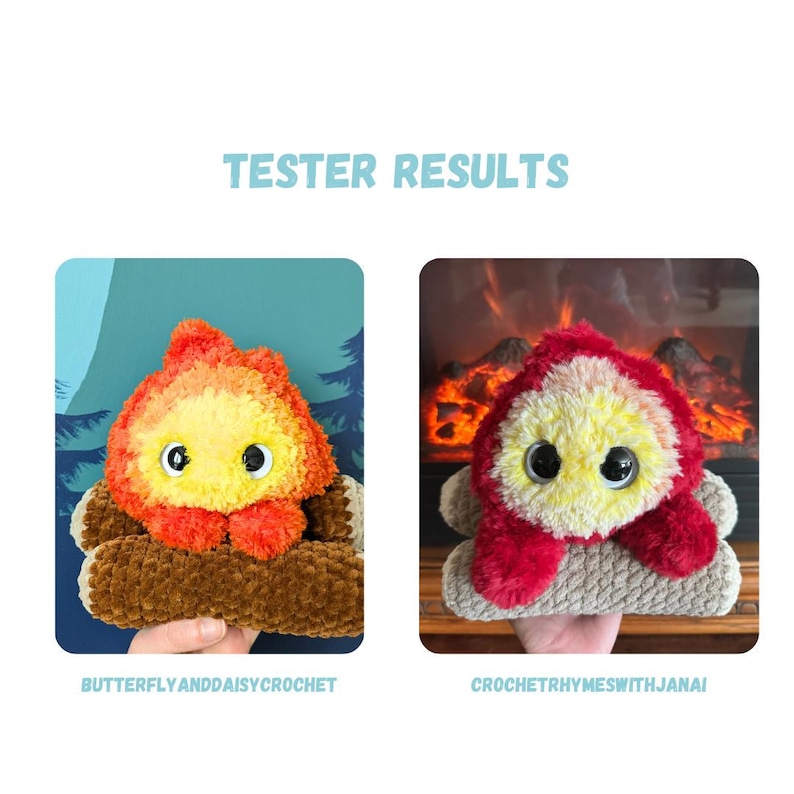 Big Fire Demon Crochet Pattern - Etsy