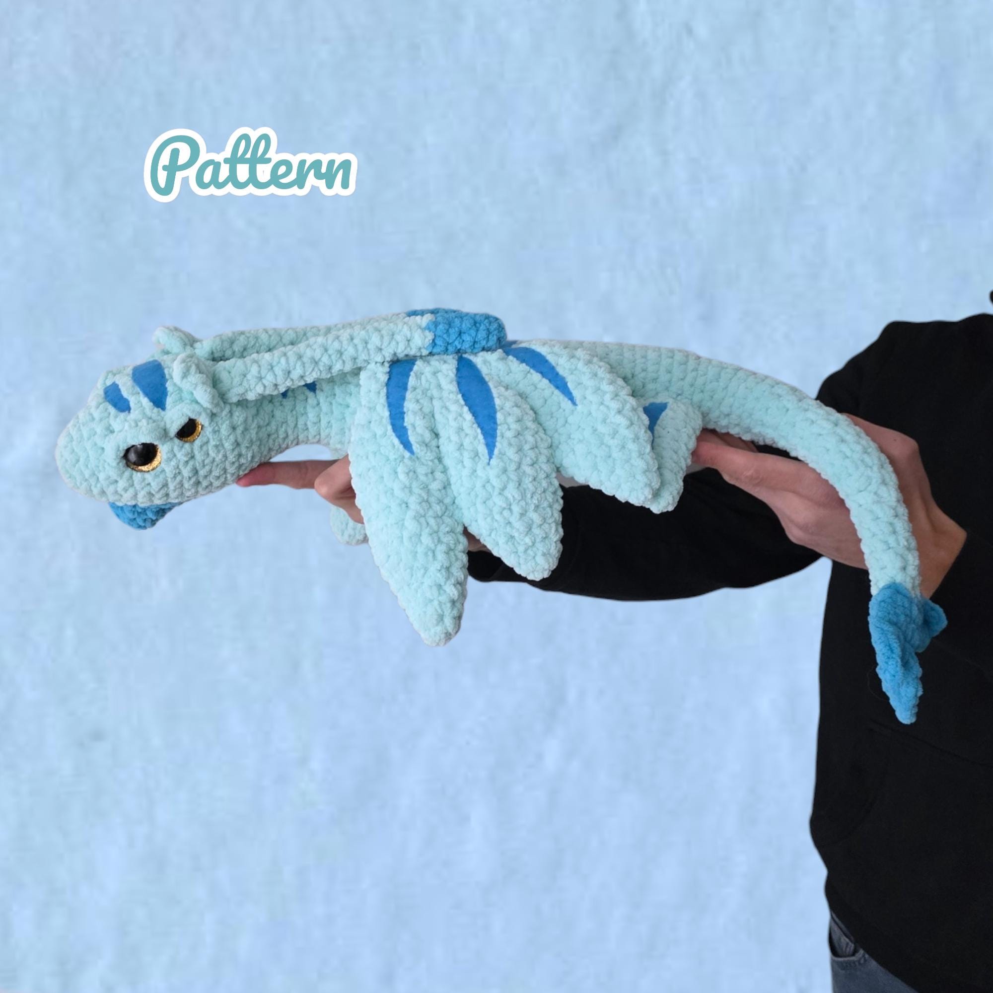 Low Sew Predator Dragon Crochet Pattern - Etsy