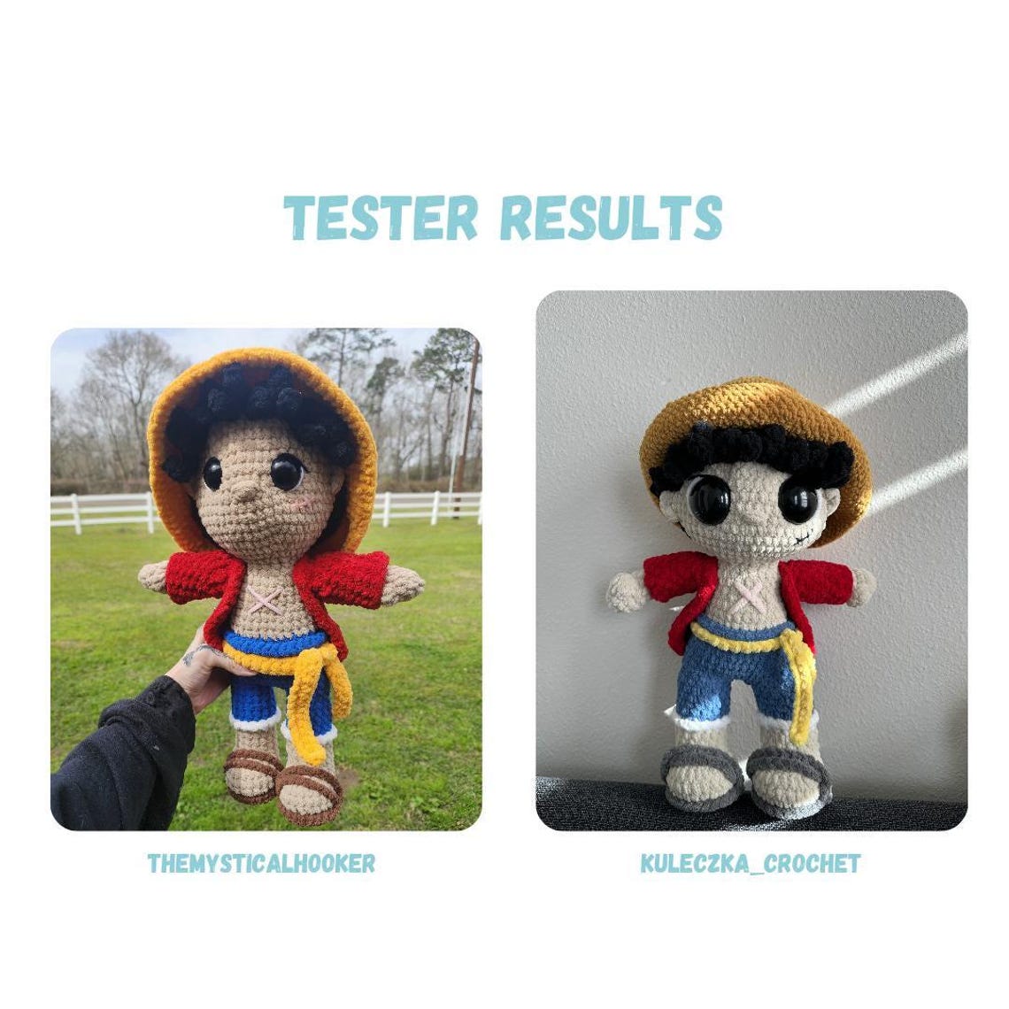 Anime Pirate Crochet Pattern - Etsy