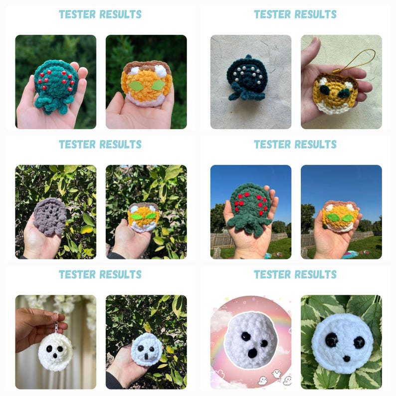 Mini Chibi Crochet Pattern Big Bundle LOW SEW 20 Designs - Etsy