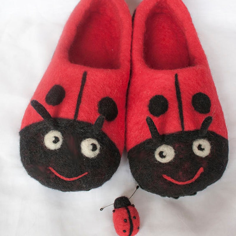 Ladybug Shoes - Etsy