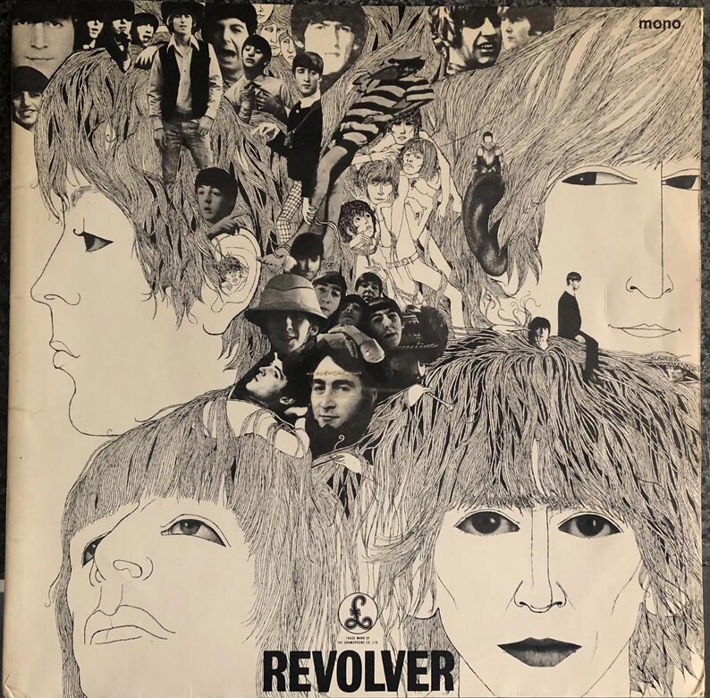 The Beatles Revolver 1966 Uk Parlophone Vinyl Lp Pmc 7009 1st Press 606 ...