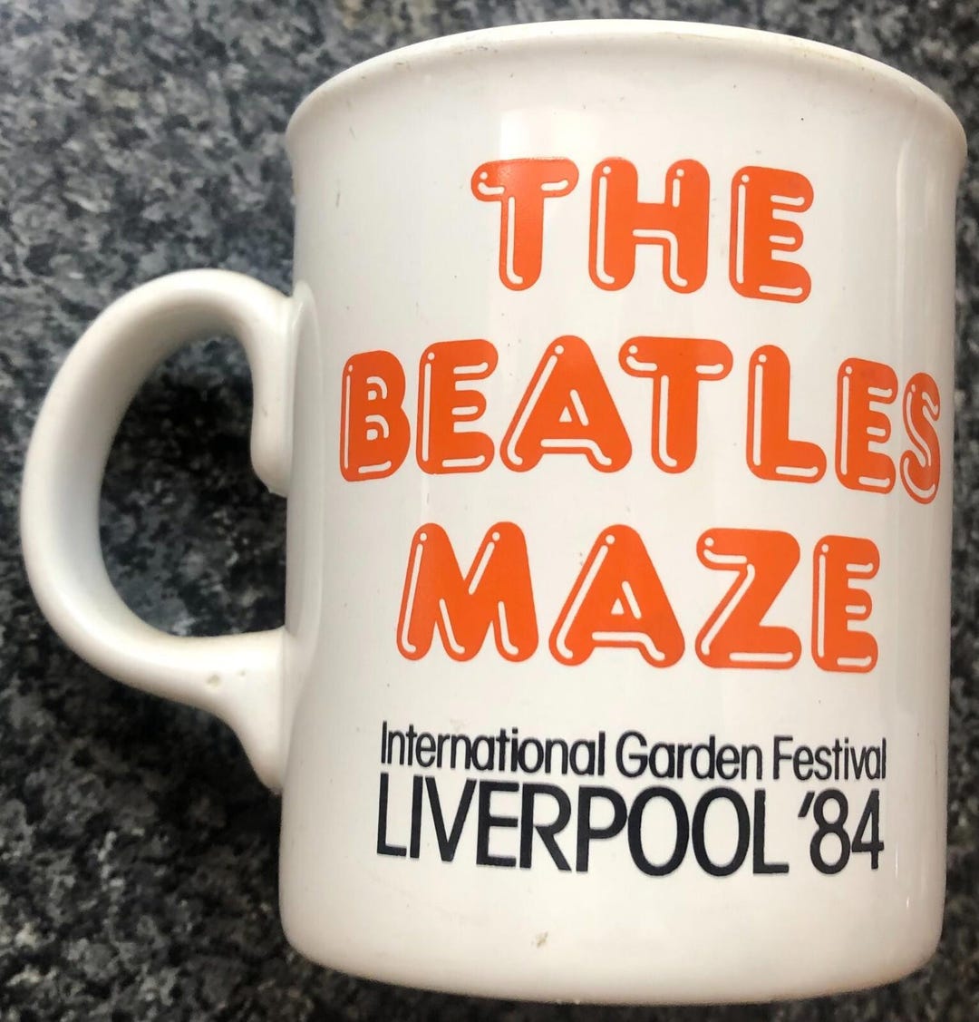 The Beatles Maze Liverpool Vintage 1984 Mug Rare - Etsy