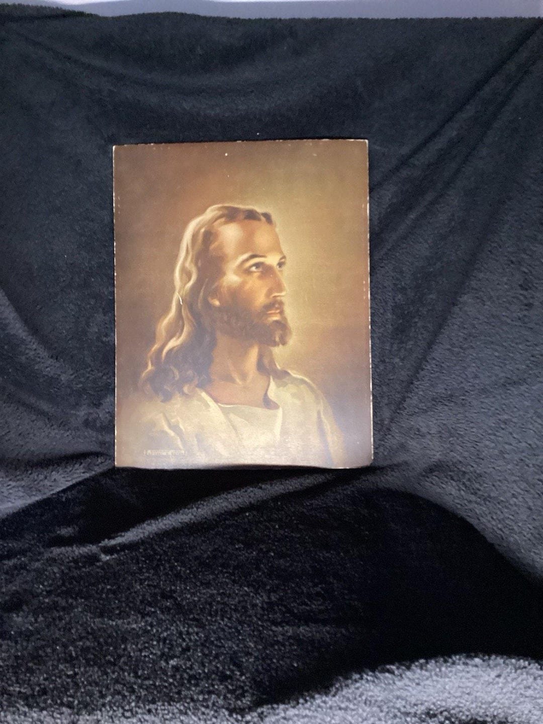 Warner Sallman Lithograph of Jesus Copywrite 1941 11x14 - Etsy