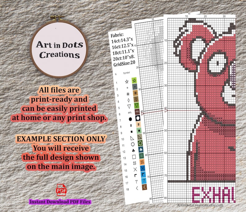 Funny Goose 'are You Pooping?' Cross Stitch Pattern (PDF) - Etsy