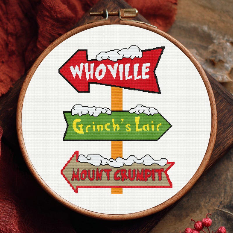 Grinch Mount Crumpit Sign - Etsy