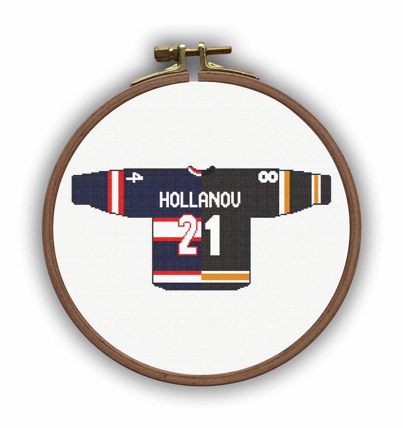 Heated Rivalry Cross Stitch Pattern Bundle – Hollander & Rozanov Jersey ...