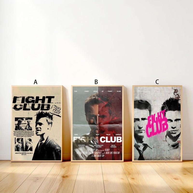Fight Club Poster - Etsy