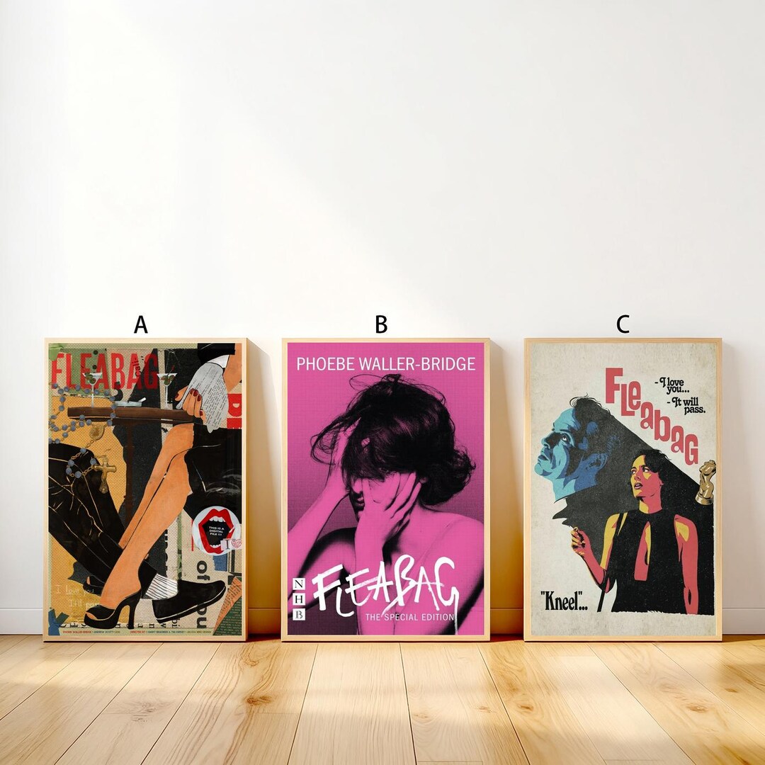 Fleabag Movie Poster Rolled Canvas Art for Living Room & Bedroom Home ...