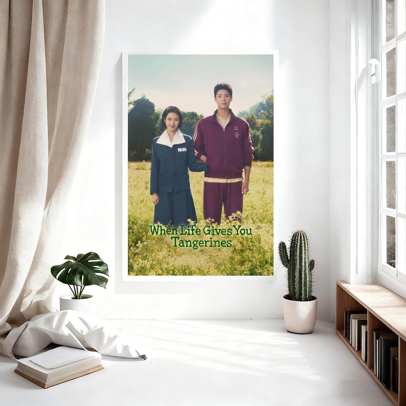 When Life Gives You Tangerines Movie Rolled Canvas Poster - Etsy