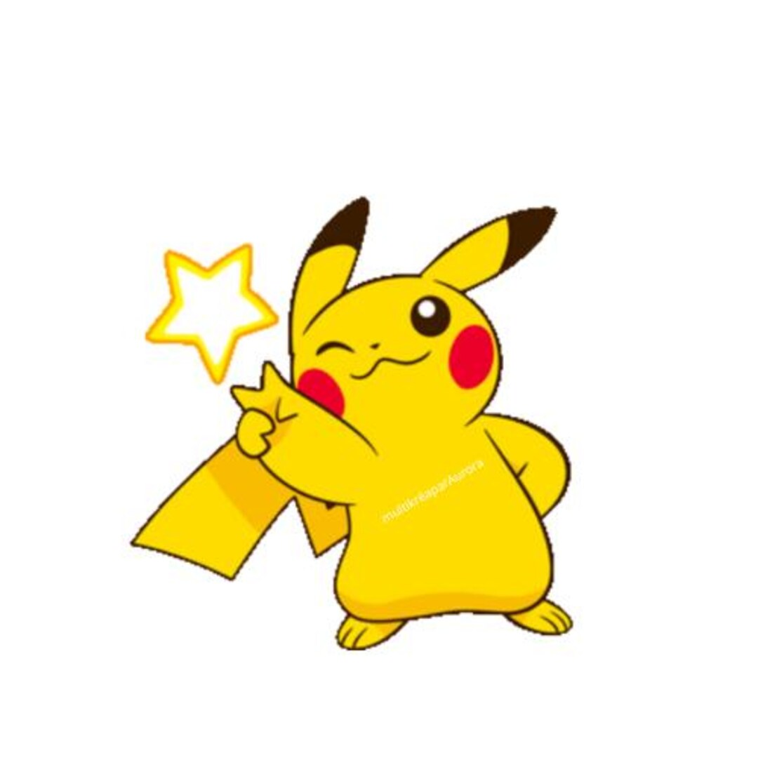 Pika Peace Emote Gif - Etsy