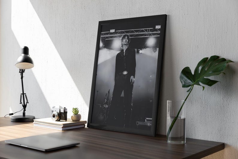 Sombr Concert Poster | Black & White Music Art | Indie Singer Print ...
