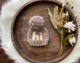 Neutral Hat | Etsy