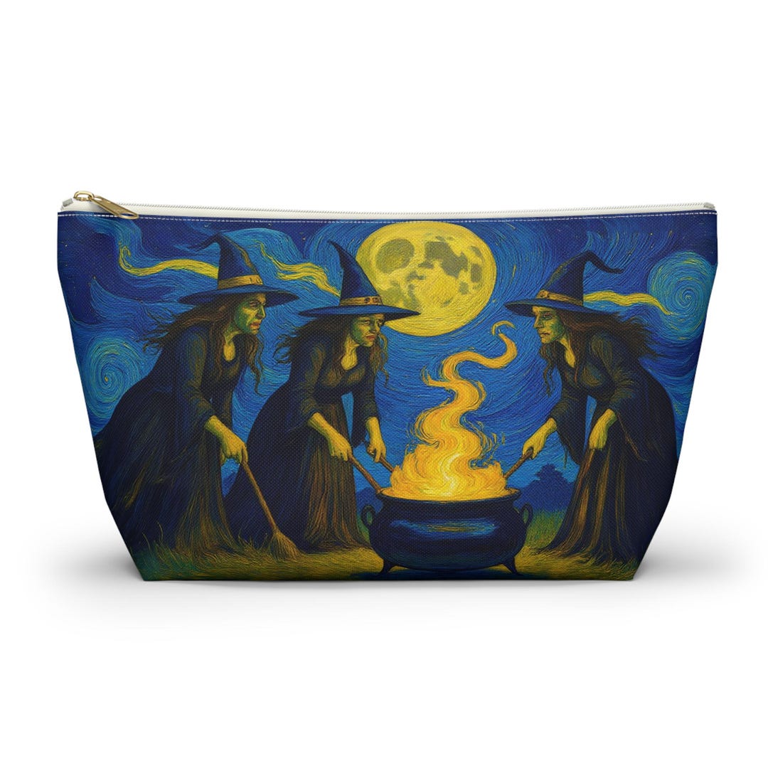 Van Gogh Macbeth Witches Zipper Pouch: Gothic Shakespeare Gift - Etsy