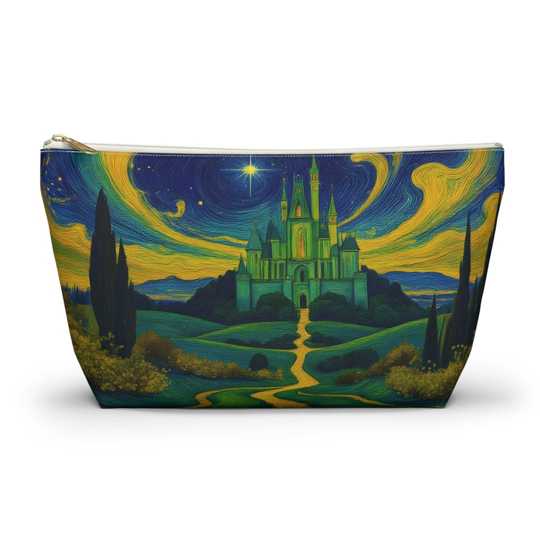 Van Gogh Wizard of Oz Clutch: Emerald City Polyester Pouch - Etsy