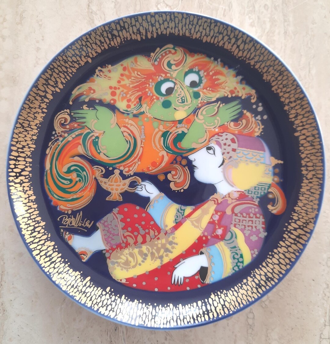 Collector's Plate Rosenthal Studio Line Germany Porcelain Plate Special ...