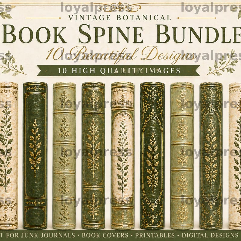 Book Spine Accessories - Etsy
