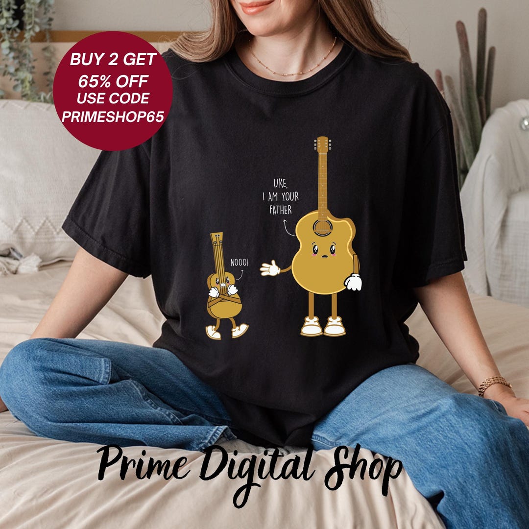 Funny "uke, I Am Your Father" Design - Music Lover PNG SVG (digital ...